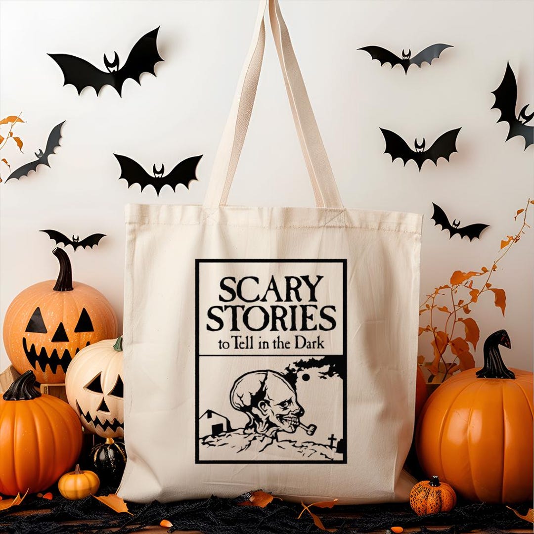 Scary Stories to Tell in the Dark Tote Bag | Horror Book Tote ...