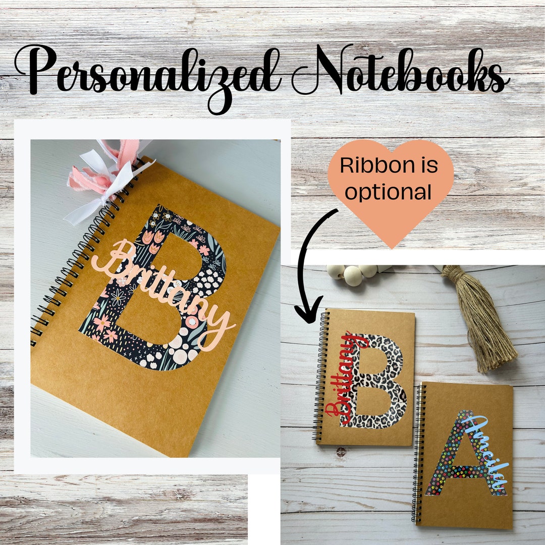 Personalized Kraft Notebook, Custom Personalized Journal, Best Friend ...