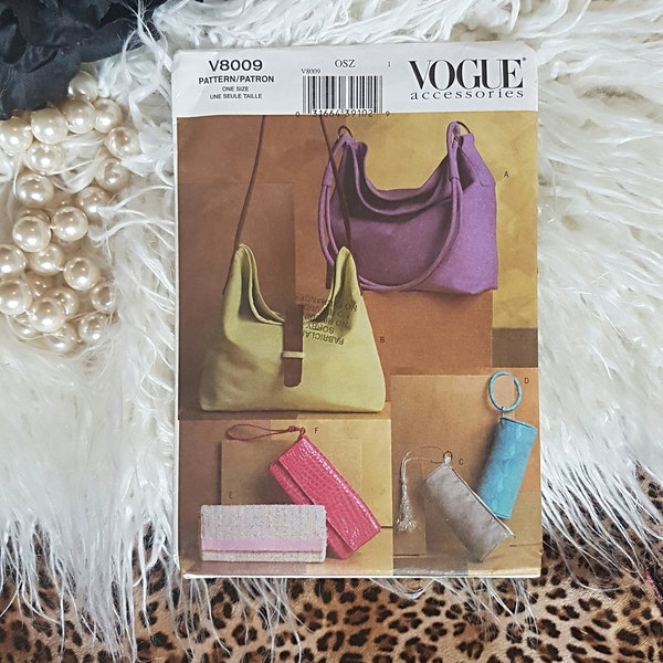 Vogue Purse Pattern - Etsy