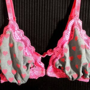 Heart Bra - Etsy