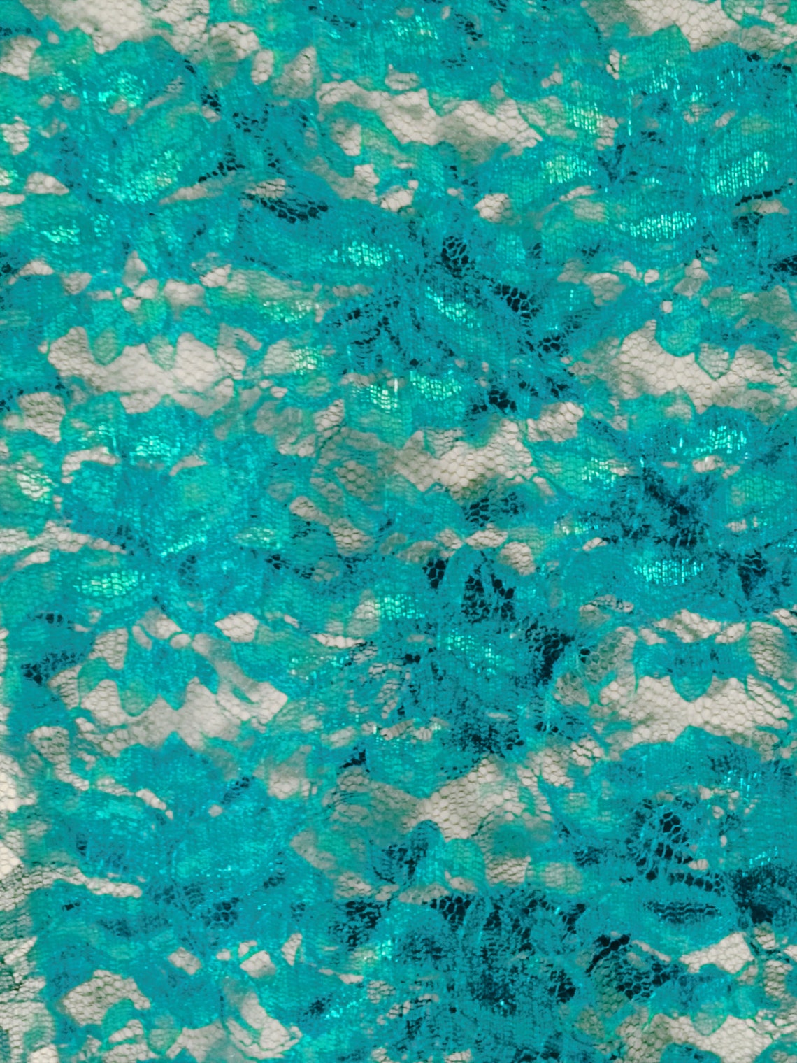 Lace Scarf Turquoise Triangle Kerchief - Etsy