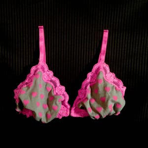 Heart Bra - Etsy