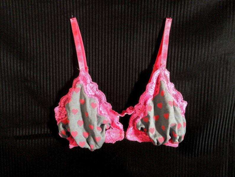 Heart Bra - Etsy