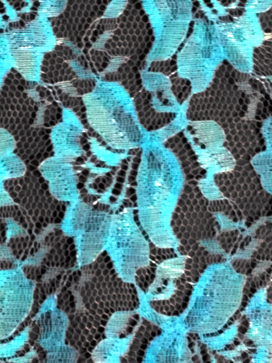 Lace Scarf - Turquoise Triangle Kerchief - Etsy