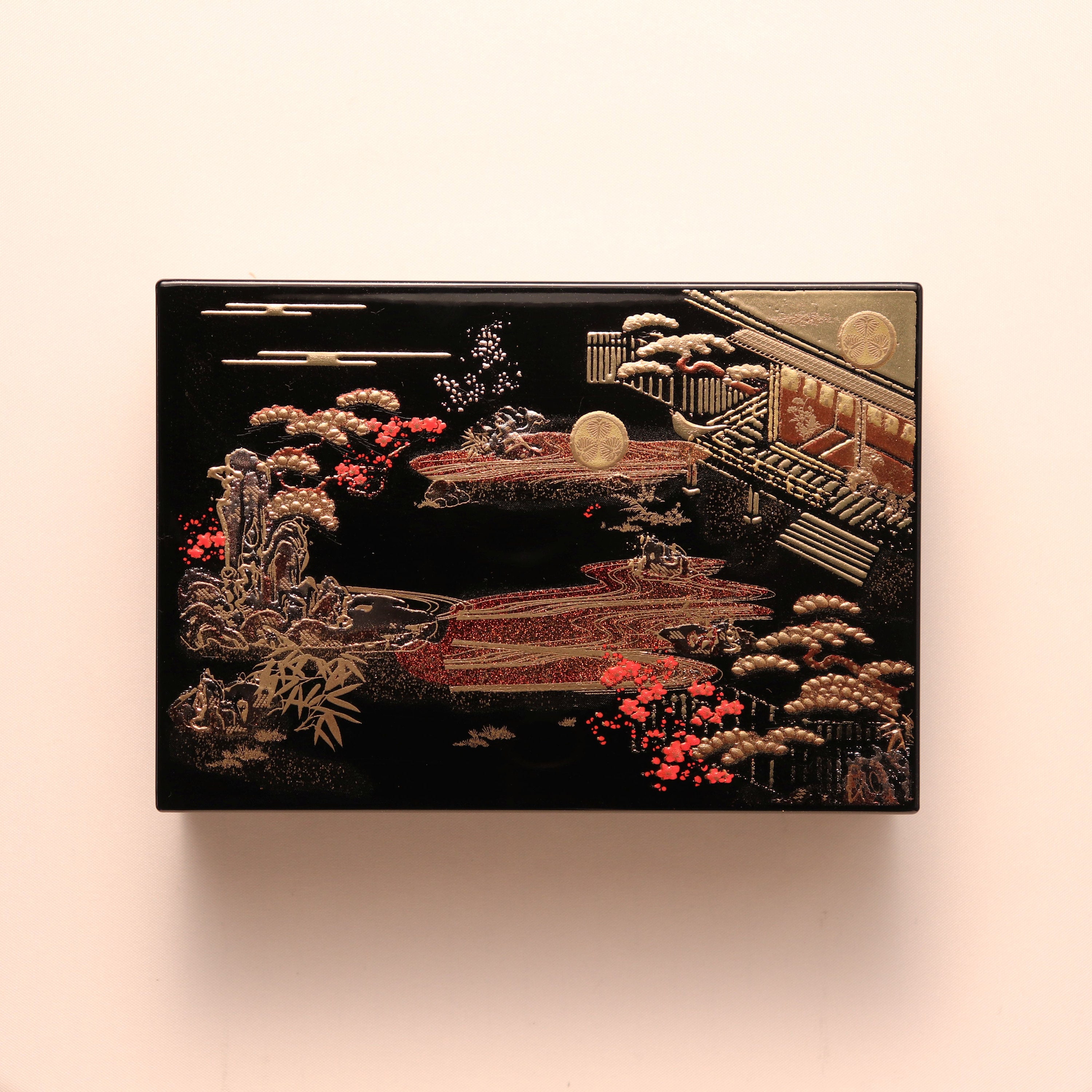 Jewelry Box Japan Traditional Crafts "maki-e" Lacquer Decoration ...