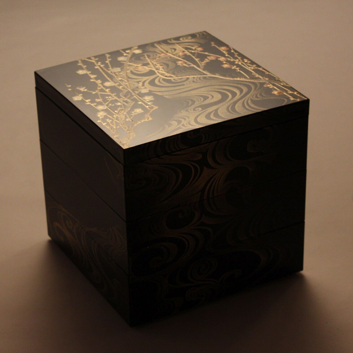 Japanese Traditional Lunch Box JUBAKO KOURIN M - Etsy