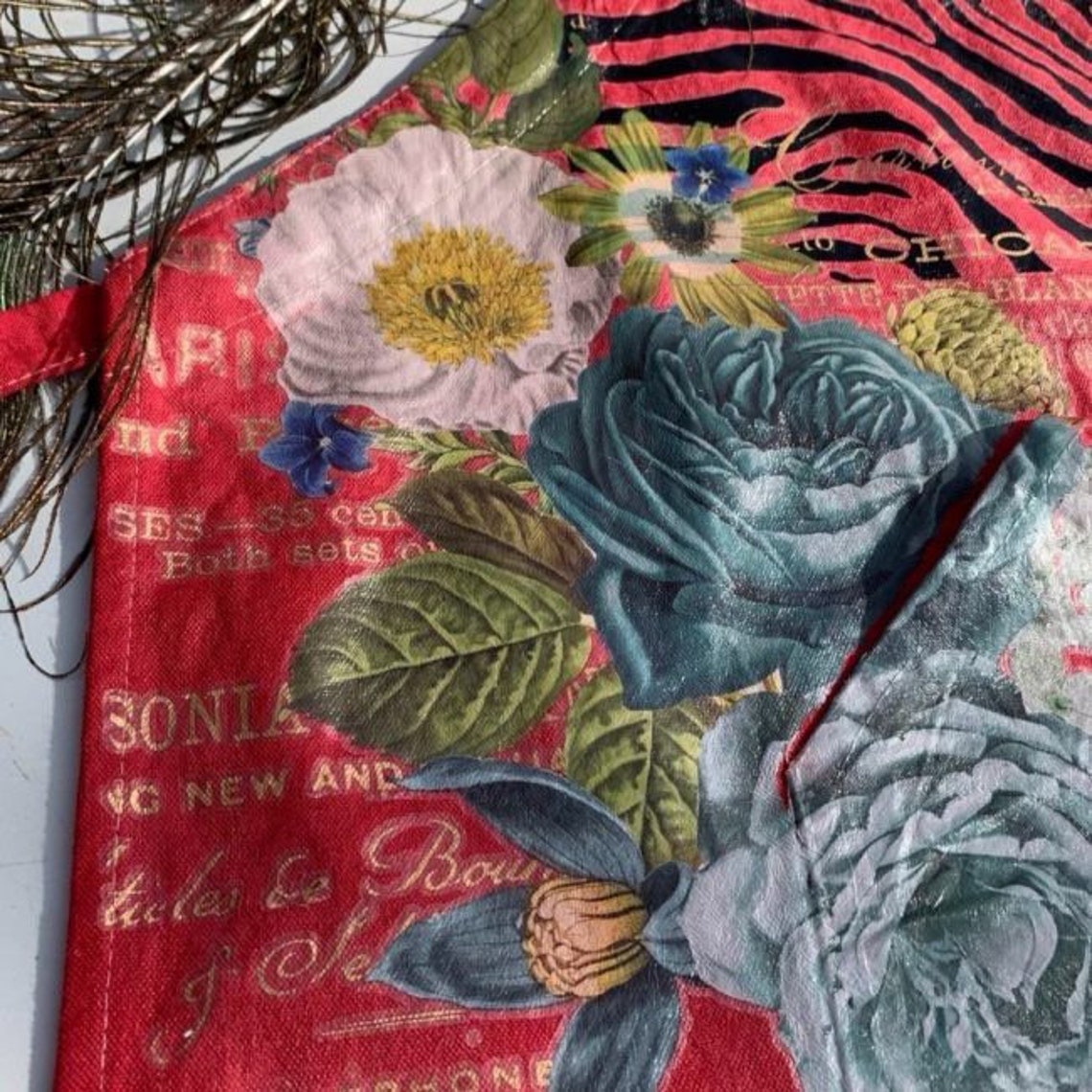 Zebra Rub on Furniture Transfer Redesign With Prima - Etsy