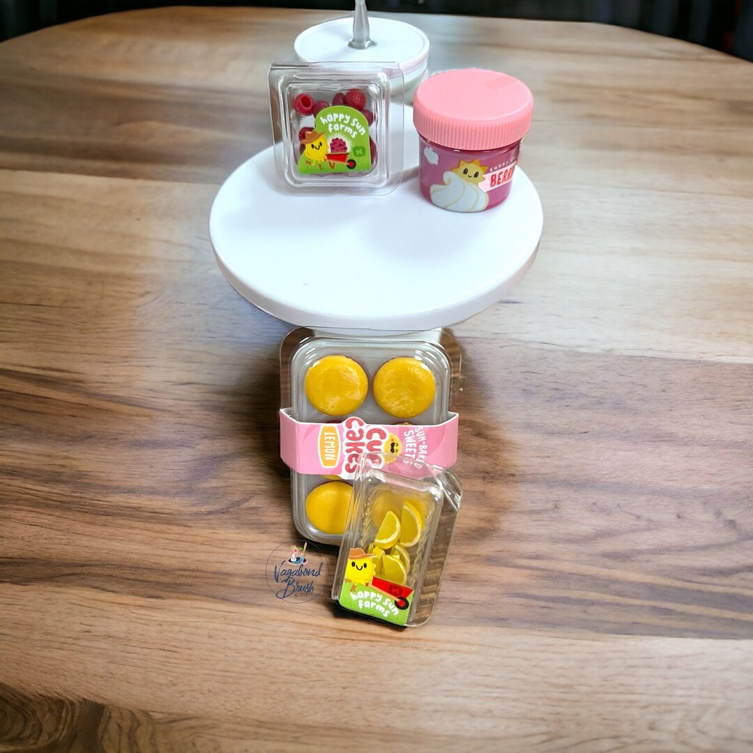 Berry Lemon Cupcakes Mga's Miniverse Make It Mini Food Diner Series 3 ...