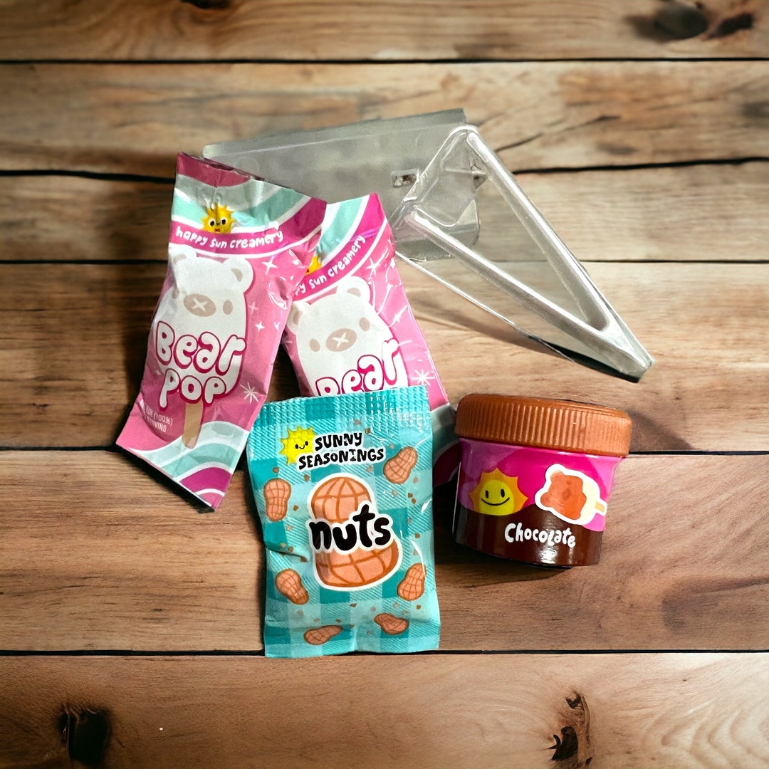 Mga's Miniverse Make It Mini Food Cafe Series 3 Mini Bear Pop Resin ...