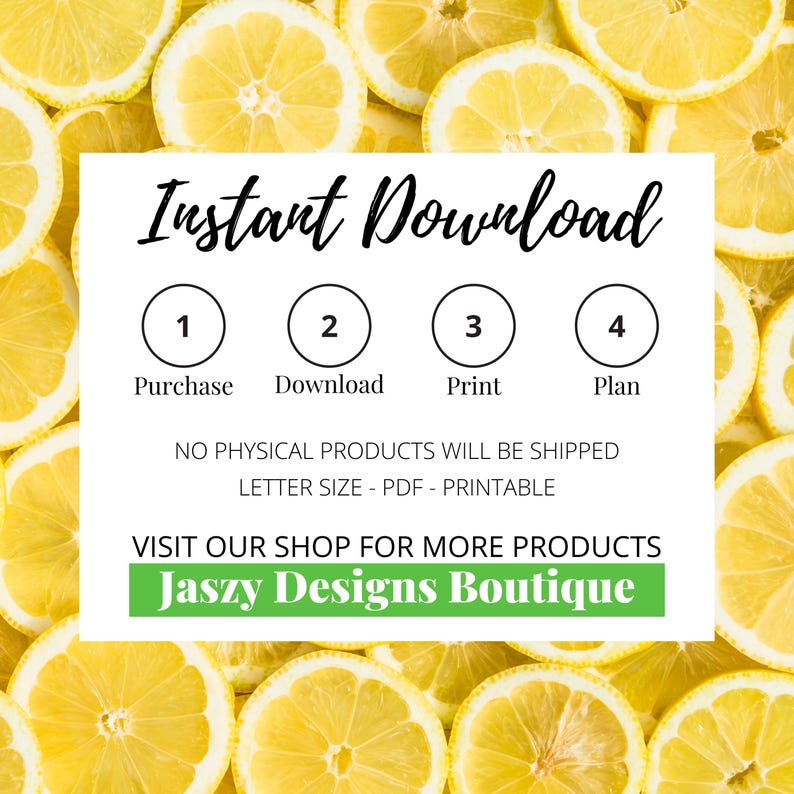 Lemonade Stand Business Plan: DIY Marketing Signs Bundle (PDF) - Etsy