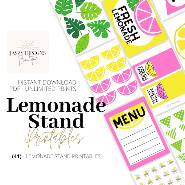 Lemonade Stand Sign - Etsy