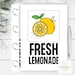 Lemonade Stand Business Plan: DIY Marketing Signs Bundle (PDF) - Etsy