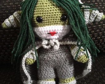 Critical Role Inspired Mollymauk Doll Crochet PDF PATTERN ONLY - Etsy