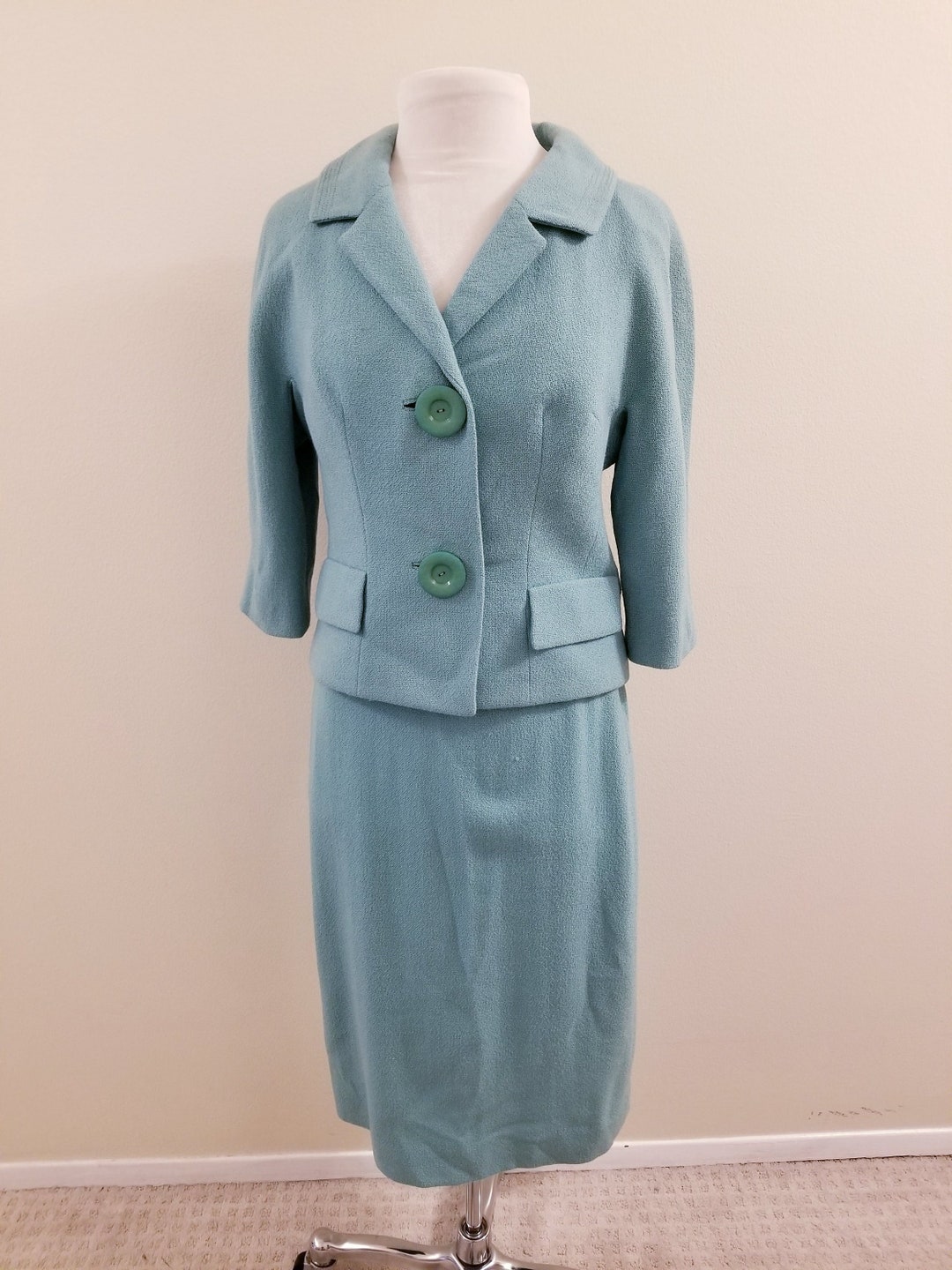 50s/60s Forstman 2pc Wool Set VOLUP XL - Etsy