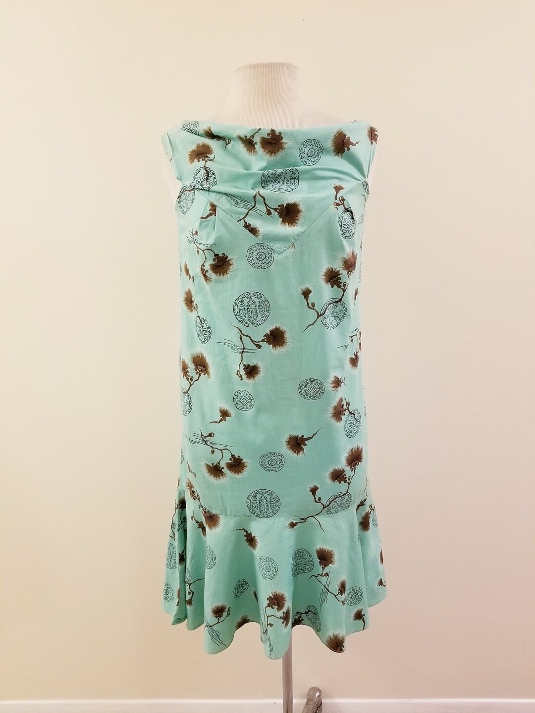 50's Vintage Women's Pale Green Kamehameha Hawaiian 34-34-36 - Etsy