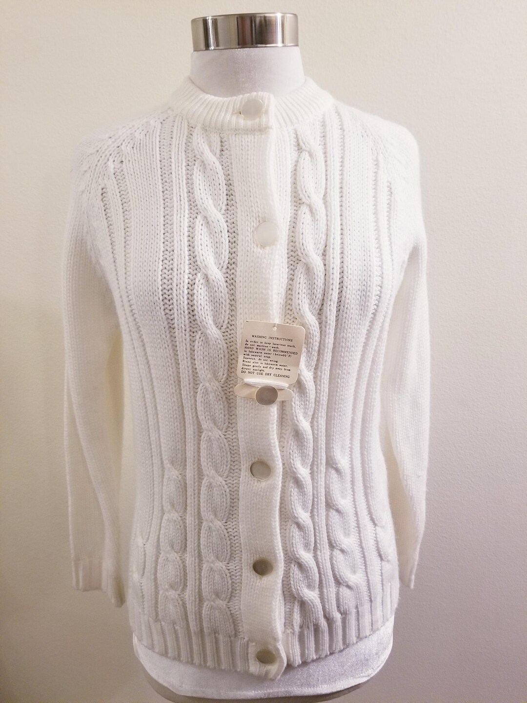 Vintage 60s/70s Maryanne Fashions Cardigan - Deadstock - Made in Hong ...