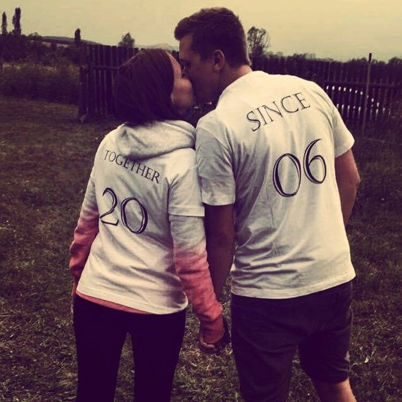 Together Since T Shirts Couple Tshirt Couples Shirt Couples T Shirt