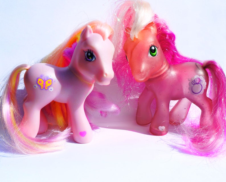 My Little Pony Lot of 4 MLP G3 Ponies Shimmer Fluttershy | Etsy
