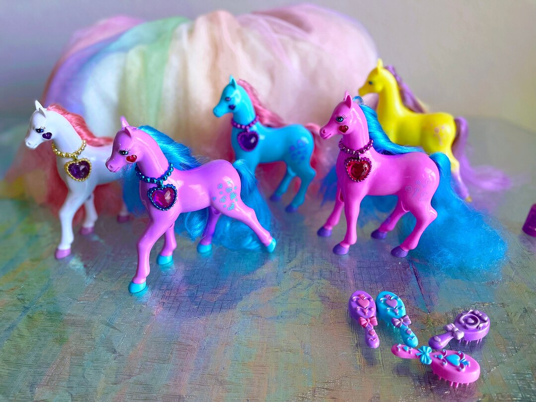 Magic Touch Pony MGA Micro Games of America Vintage Horse 1996 - Etsy