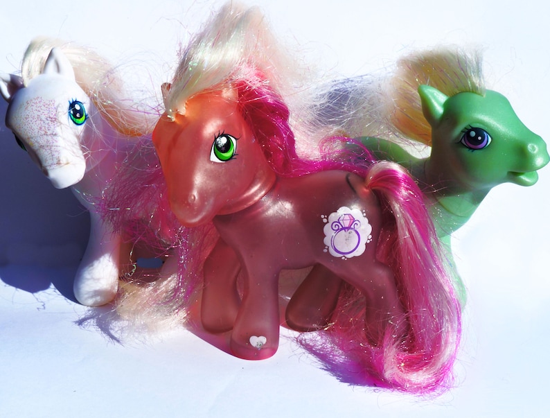 My Little Pony Lot of 4 MLP G3 Ponies Shimmer Fluttershy | Etsy