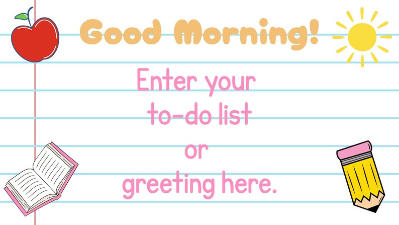 Editable Seasonal Teacher Presentation | Morning Greetings & Daily ...