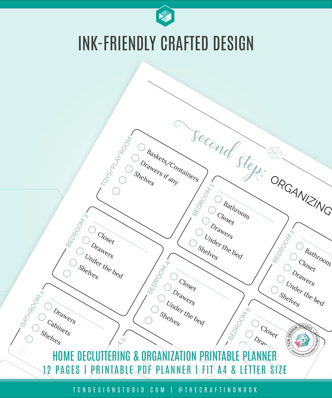 Declutter & Home Organization Printable Printable Declutter | Etsy