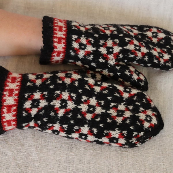 Latvian Mittens - Etsy