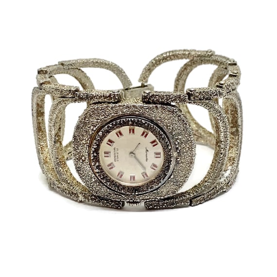 Vintage Watch. Wrist watch 1970S Woman's Silver Wrist… - Gem