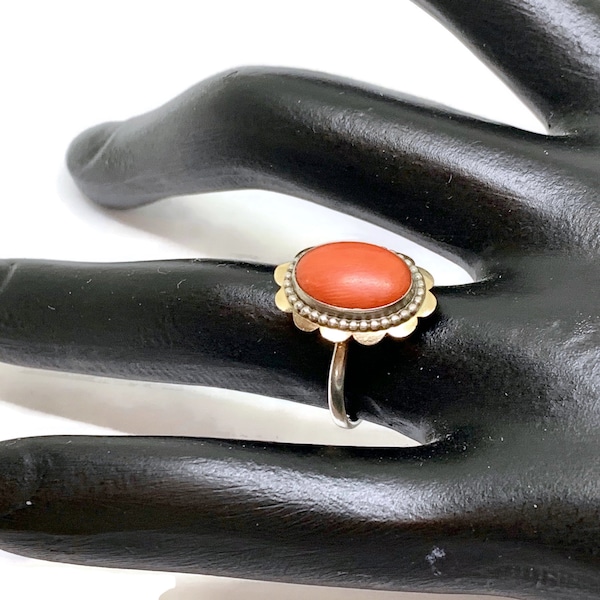 Coral Ring - Etsy