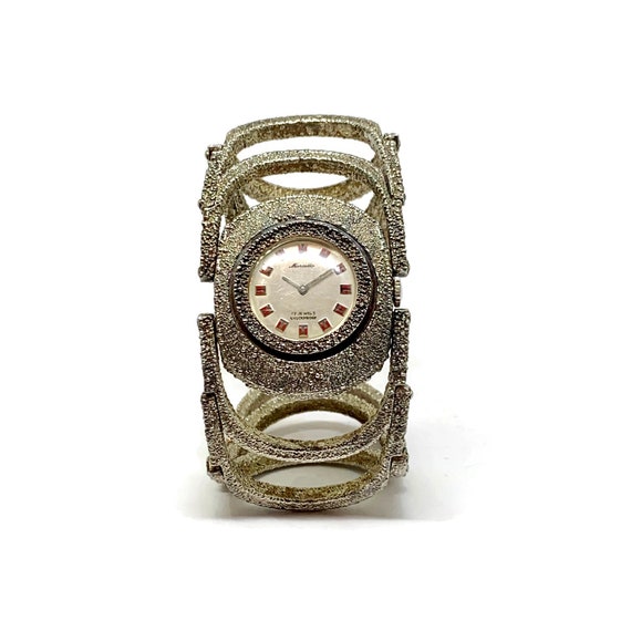 Vintage Watch. Wrist watch 1970S Woman's Silver Wrist… - Gem