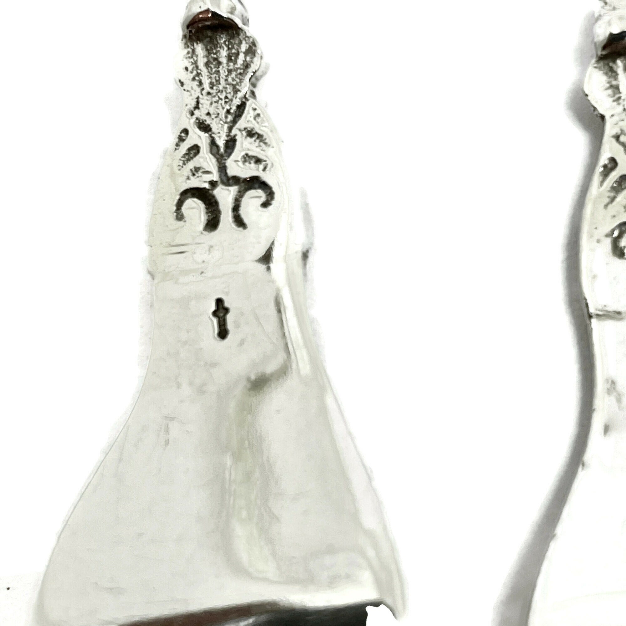 6 Apostle Forks - Cake Forks - Pastry Forks. Dutch Silver Hallmarked ...