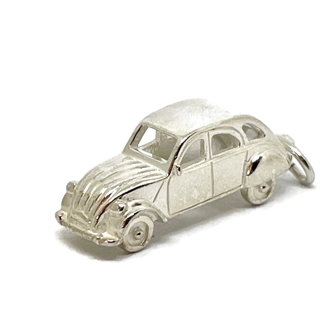 Citroen 2CV Silver Charm. 3D Charm for Bracelet or Necklace. - Etsy