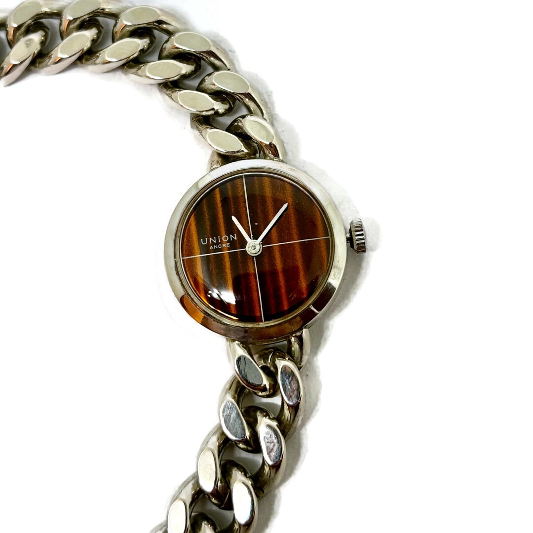 Union Ancre Silver Wrist Watch 1970S Dutch Silver 835 Marked Woman's ...