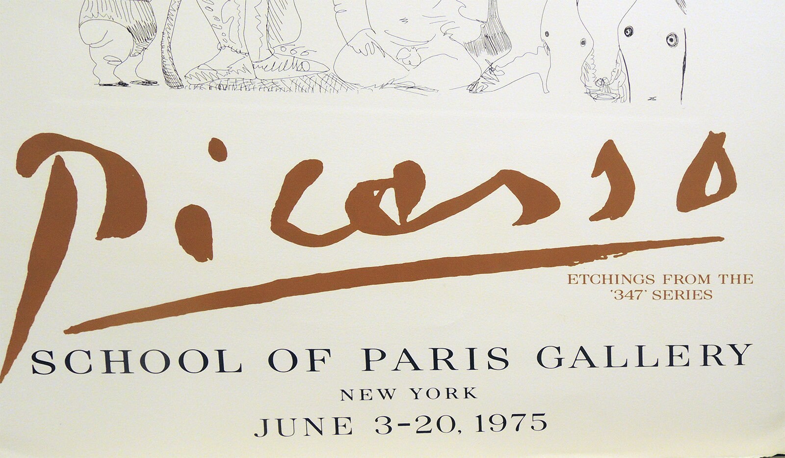 Pablo Picasso Lithograph Etchings From the '347' Series Poster - Etsy