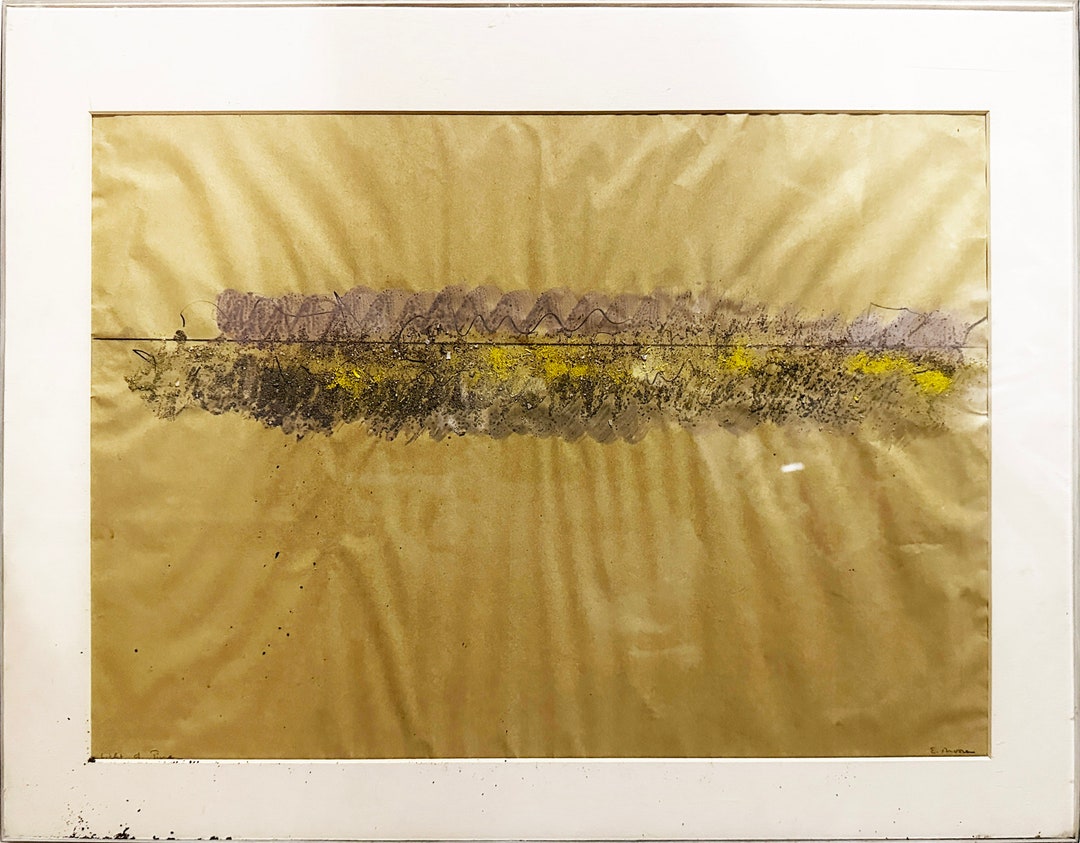 Eliza Moore Mixed Media Drawing: "light of Time" 1976 - Etsy