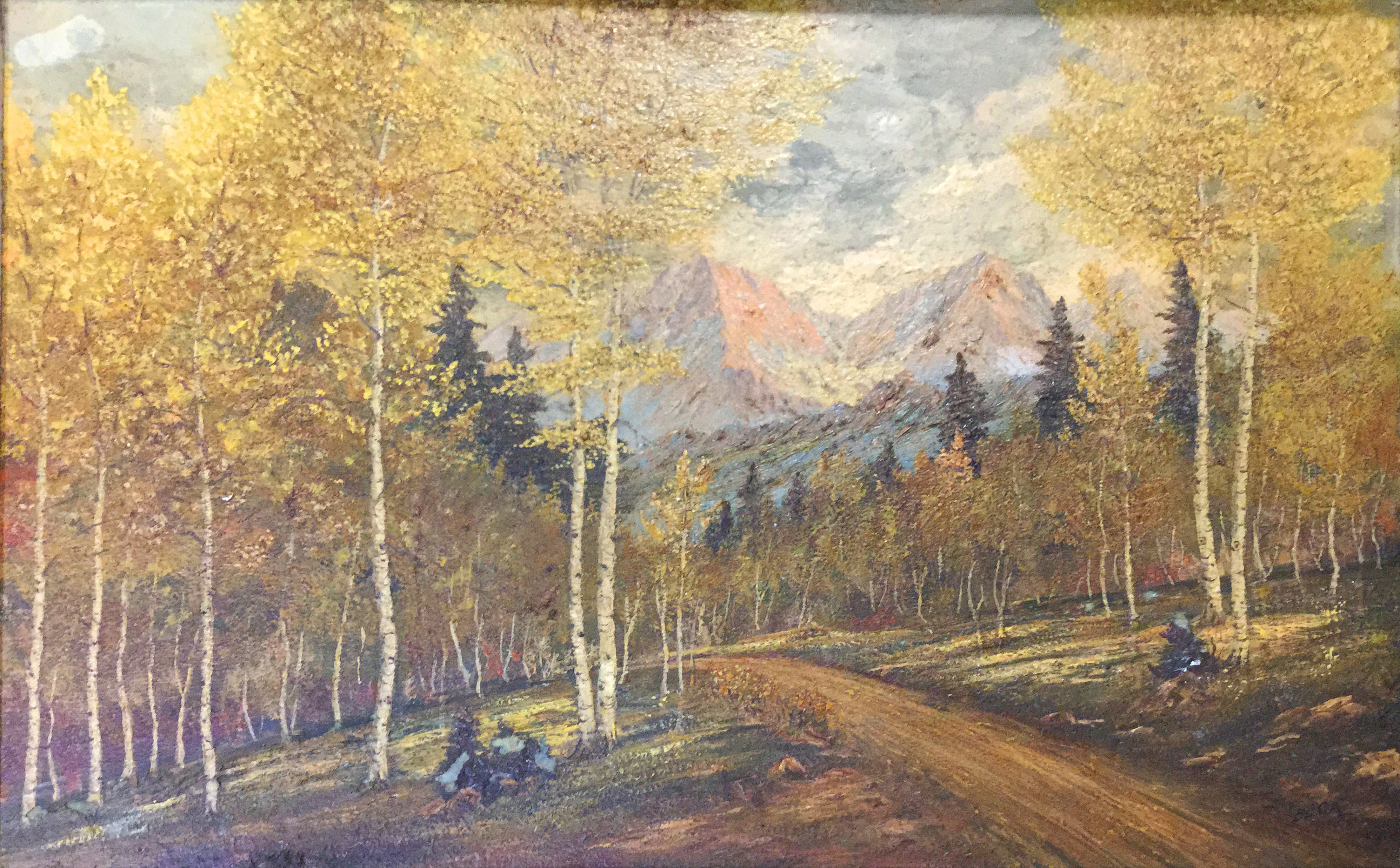 Julia Beck Oil Painting of a Landscape - Etsy