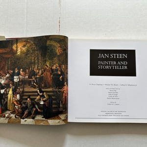 Jan Steen: Painter and Storyteller - Etsy