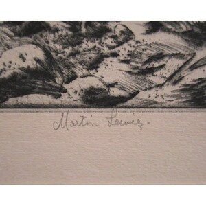 Martin Lewis Etching: "bridge Near Nikko" - Etsy