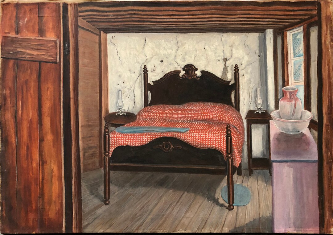 Helen Ludwig Oil on Canvas - Etsy