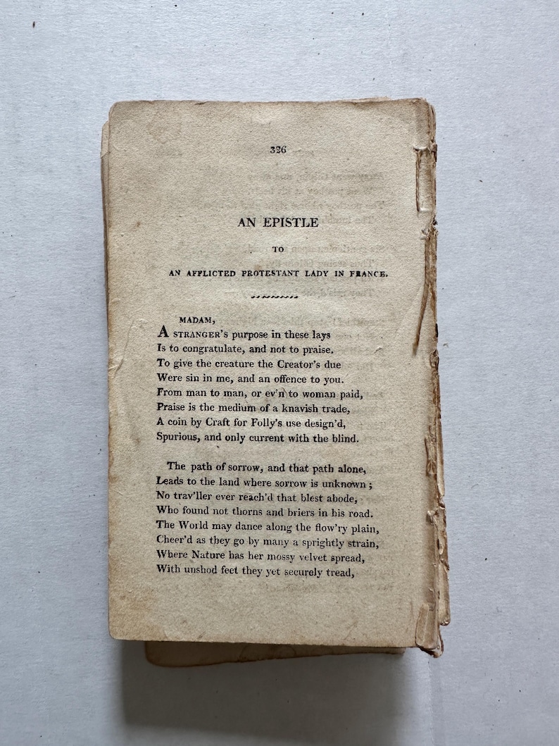 Poems of the Inner Temple by William Cowper - Etsy