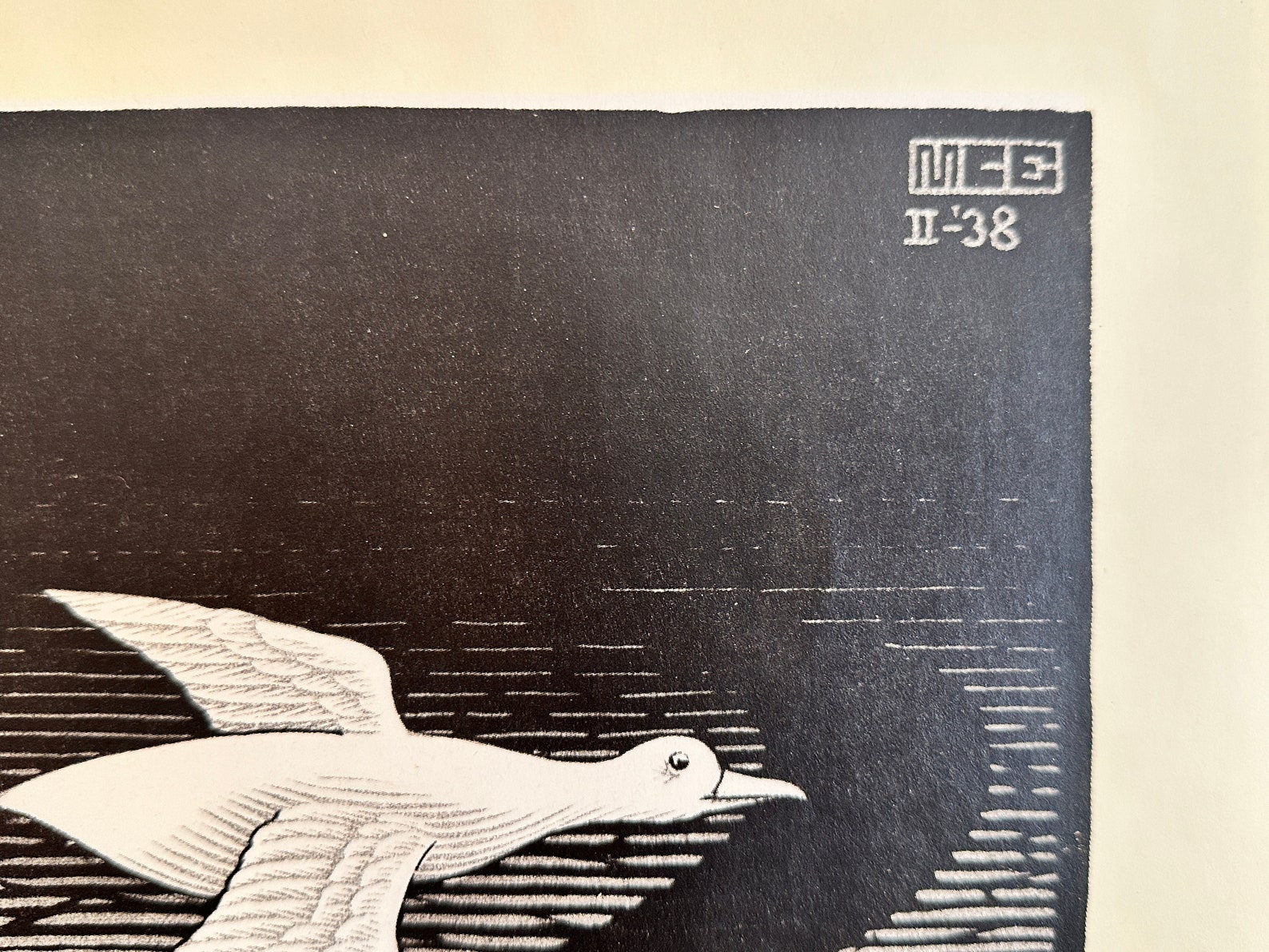 Maurits Cornelis Escher Lithograph: "day and Night" - Etsy