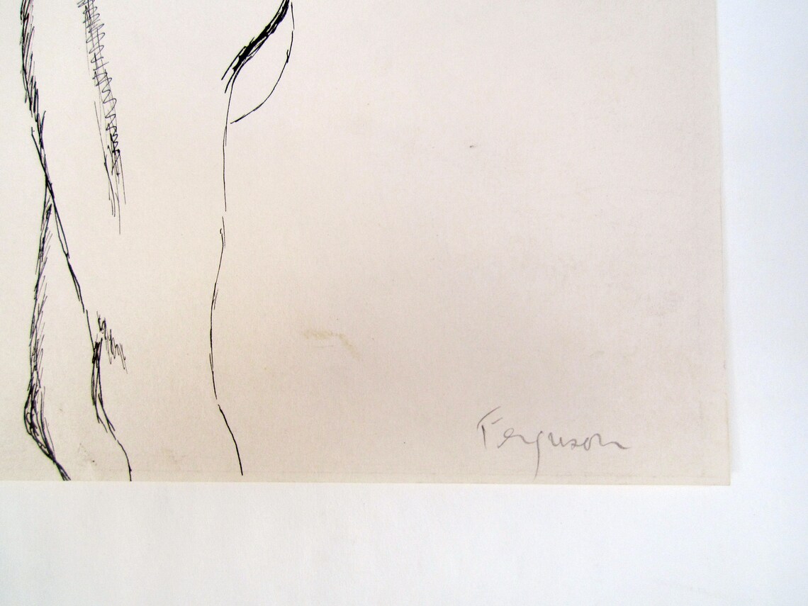 Ferguson Set of 5 Figure Sketches - Etsy