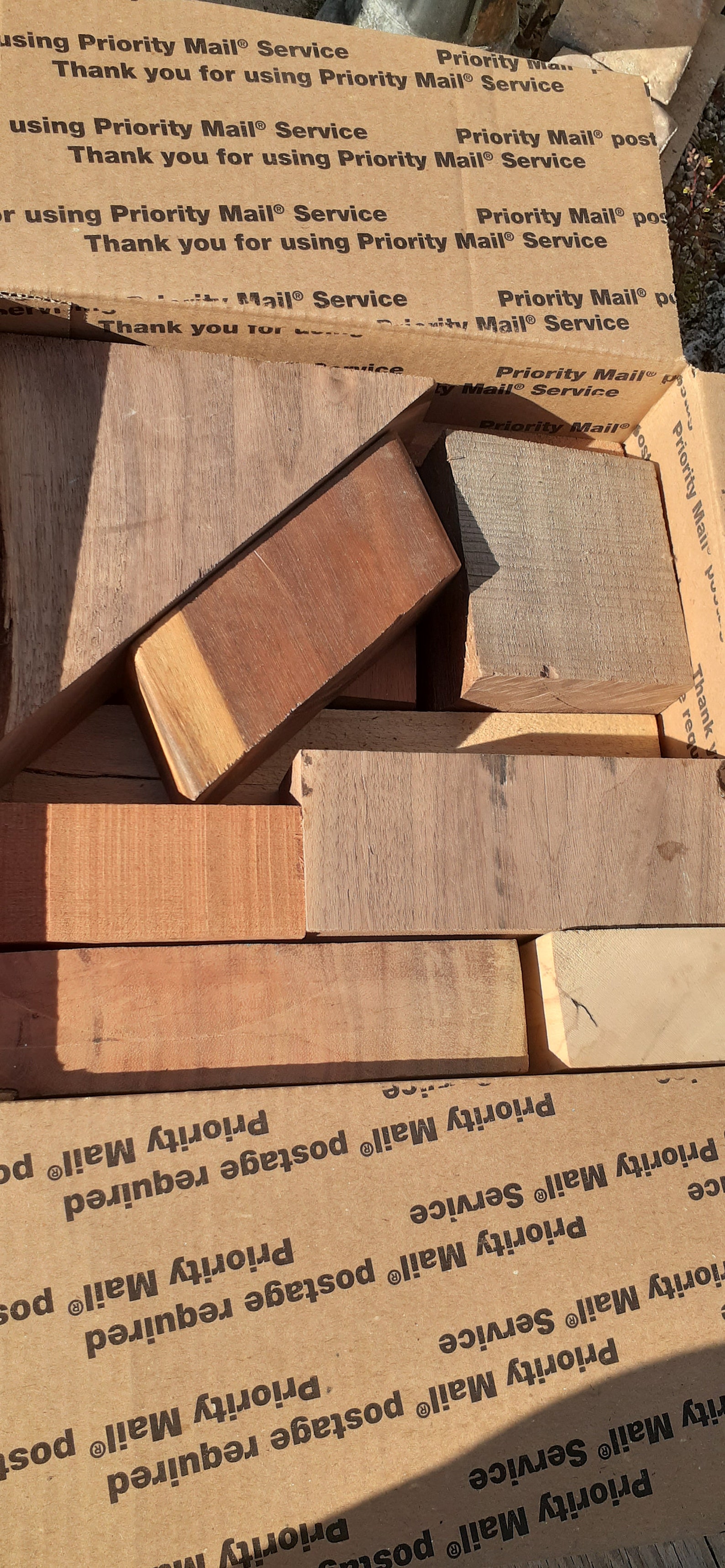 Mystery Box- Hardwood Scraps & Cutoffs, Project Wood, Large Pieces and ...