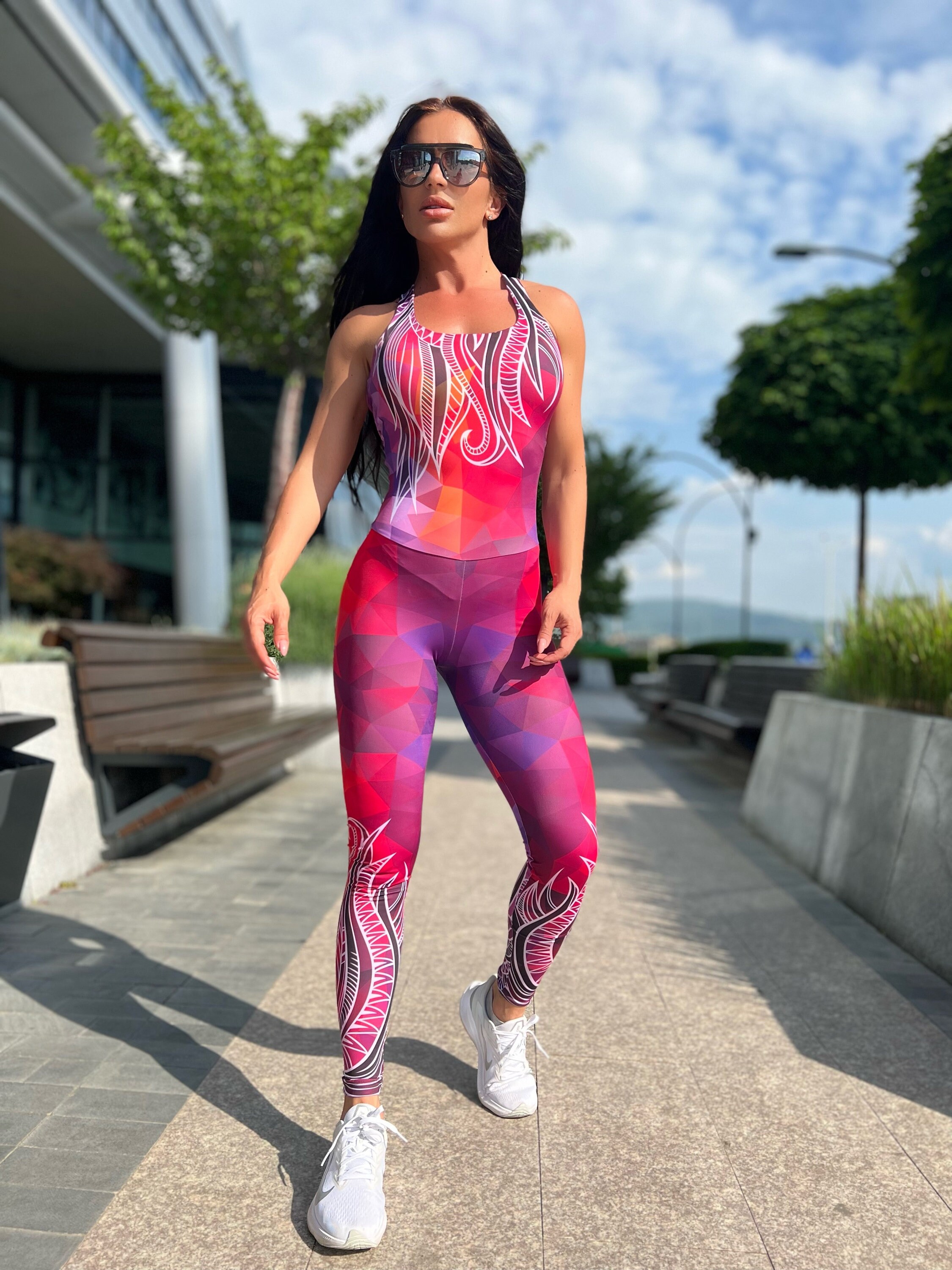 Sexy Gym Catsuit Purple Workout Bodysuit One Piece Fitness - Etsy