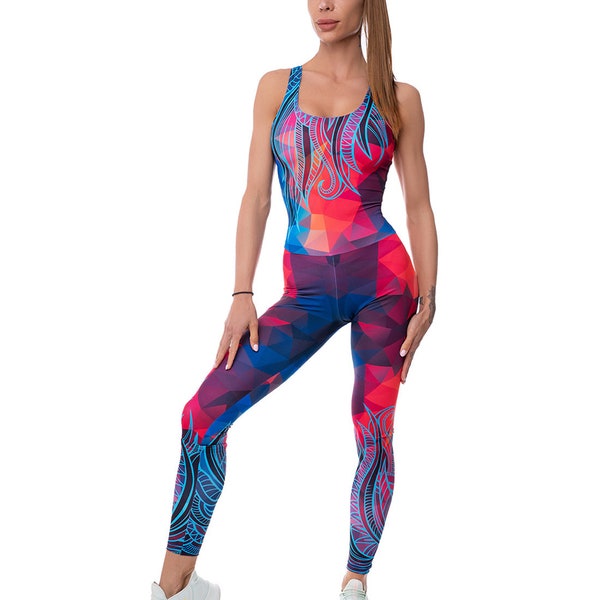 One Piece Workout Jumpsuit - Etsy