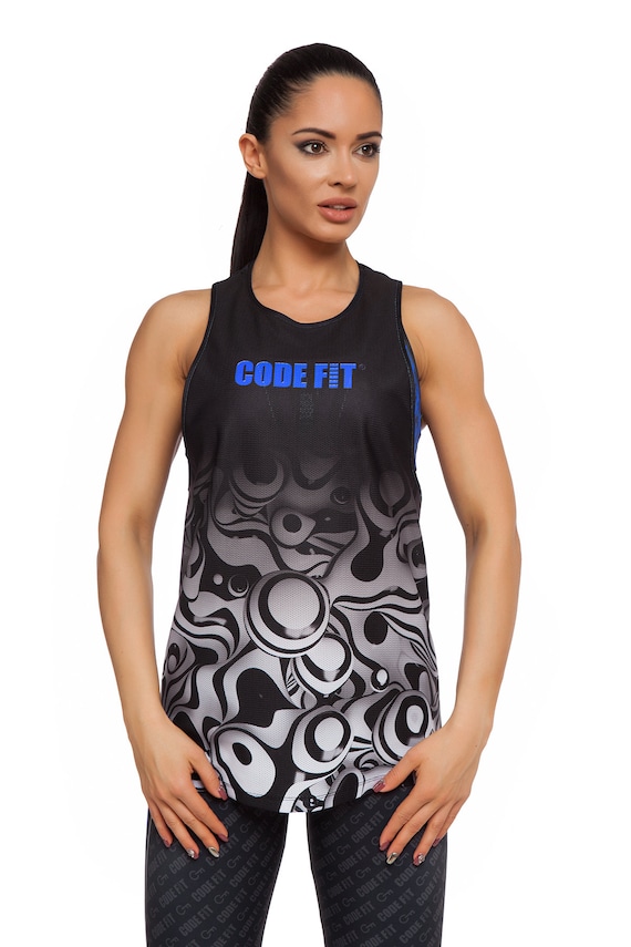 Sexy Gym Mesh Top running Tank Top for Women Black Sportswear Top Etsy Australia