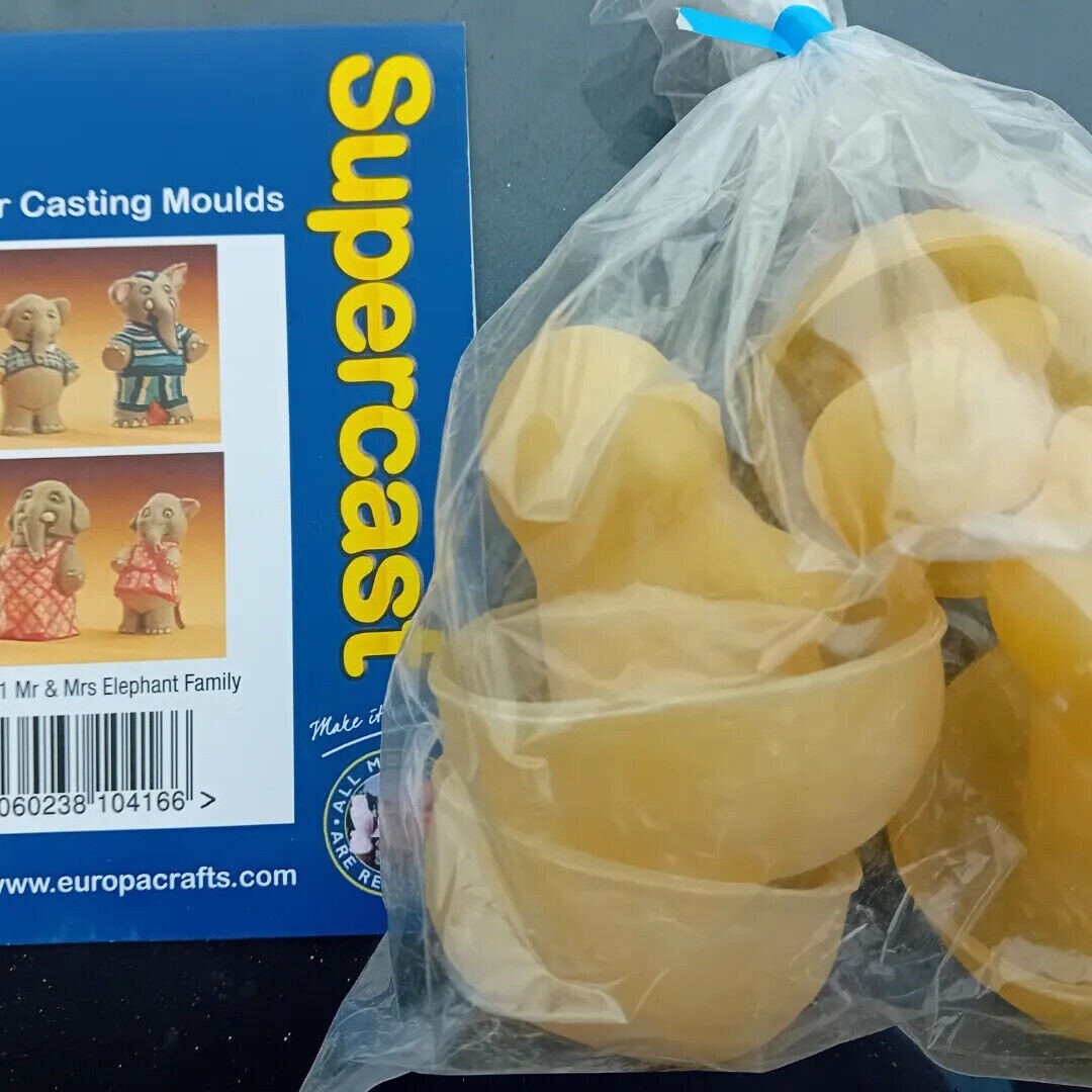 Reusable Latex Moulds Small Animal Moulds 4 per Set - Etsy