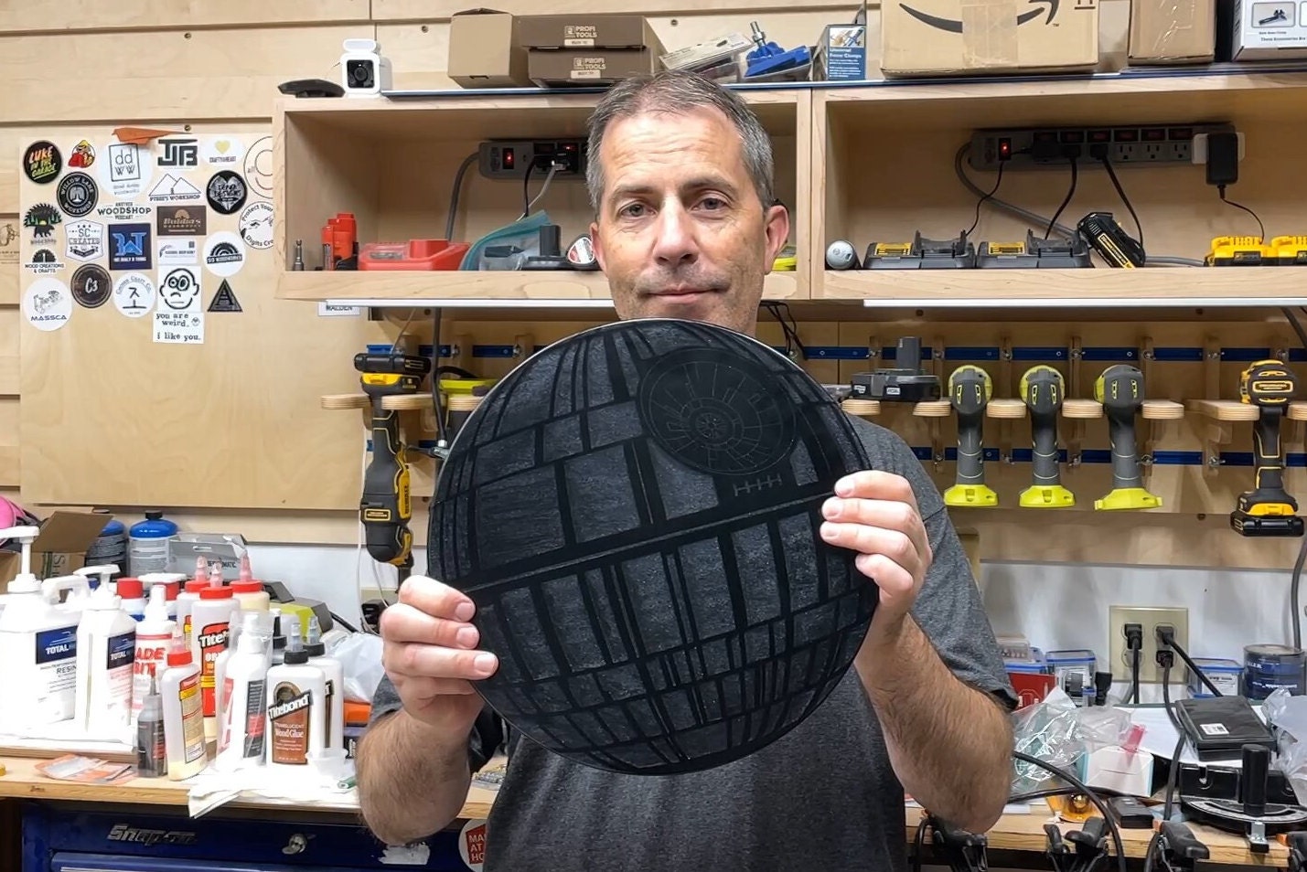Death Star .svg .dxf .png .pdf and Lightburn Files for Use With Lasers ...