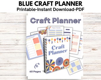 Craft Project Planner Craft Planning Printable Template - Etsy