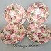 4 Romantic Ceramic Soup Plates Decorated With Pink Rose Rose - Etsy